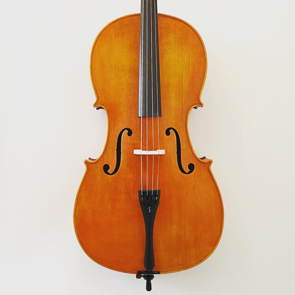 Modern Chinese cello labelled "The Messina" by Stentor - JP Guivier